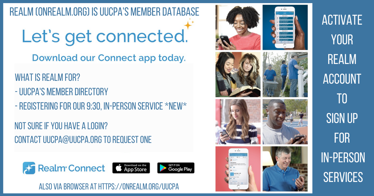 Activating your Realm account to sign up for services – Unitarian ...