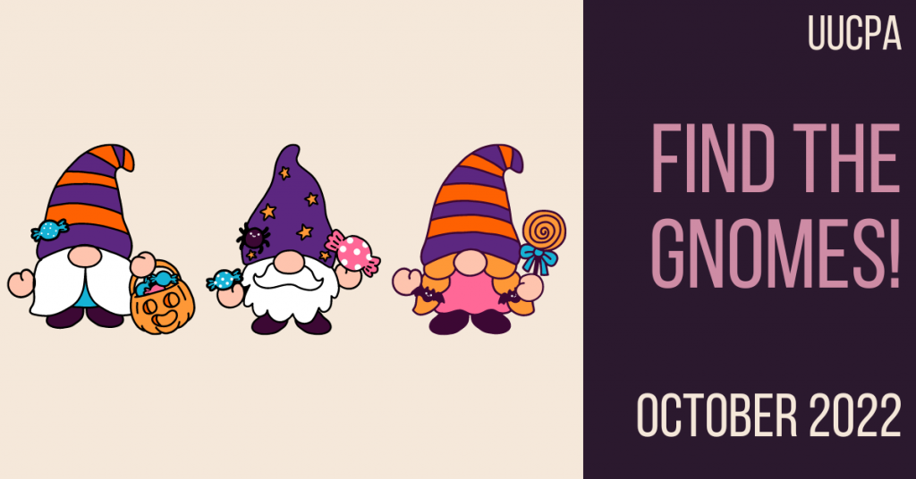 Find the Gnomes! – Unitarian Universalist Church of Palo Alto