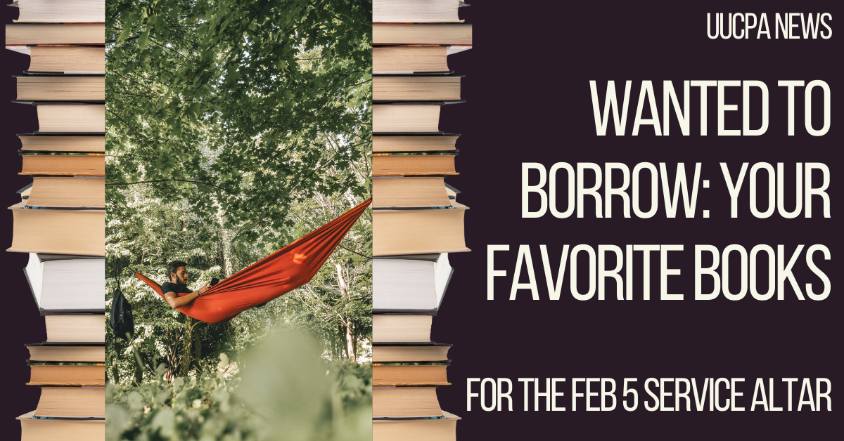 Wanted to borrow: your favorite books – Unitarian Universalist Church ...