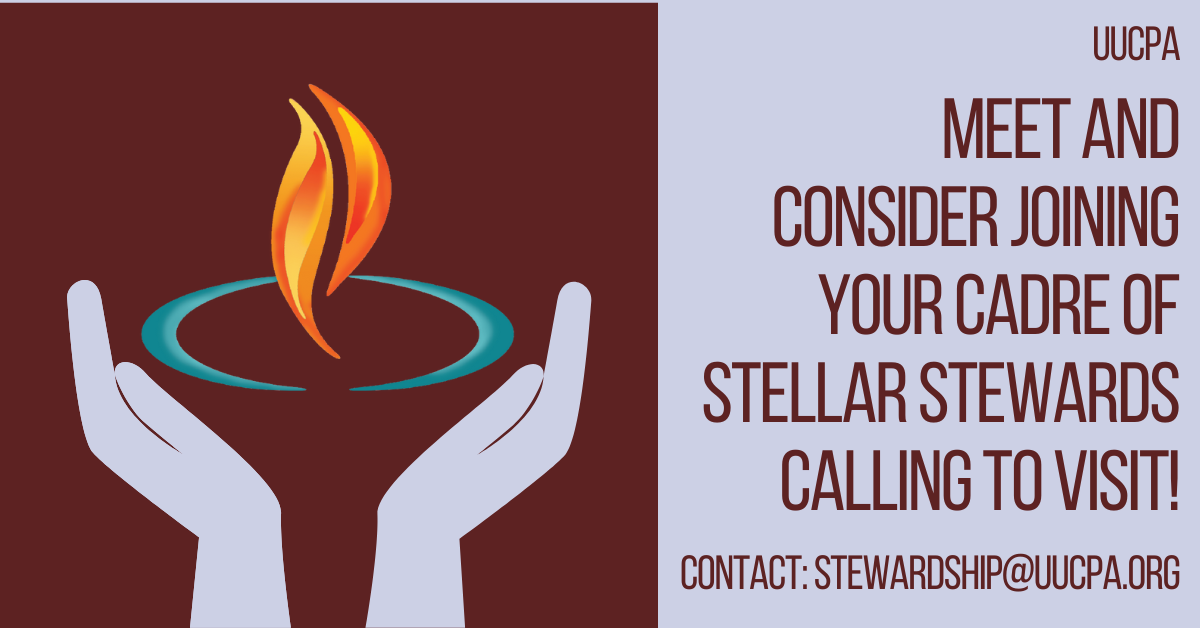Meet (& consider joining) your cadre of stellar stewards calling to visit! – Unitarian ...