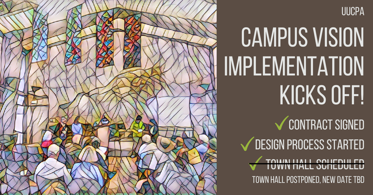 Campus Vision Implementation Kicks Off! – Unitarian Universalist Church ...