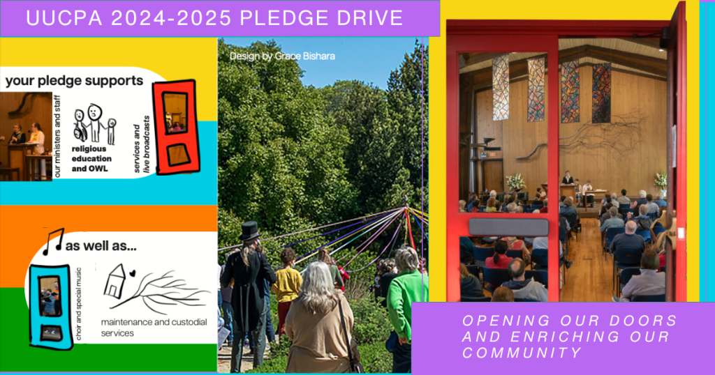 Pledge Drive – Unitarian Universalist Church of Palo Alto