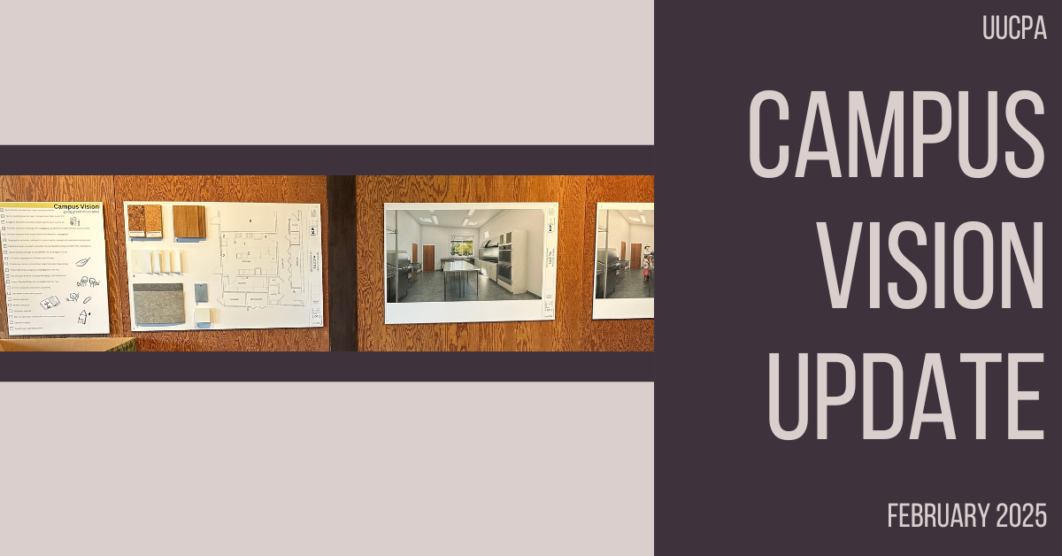 Campus Vision Project Update – Unitarian Universalist Church of Palo Alto