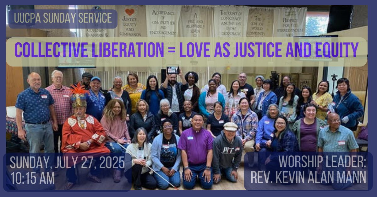 Rev. Kevin Alan Mann – Unitarian Universalist Church of Palo Alto